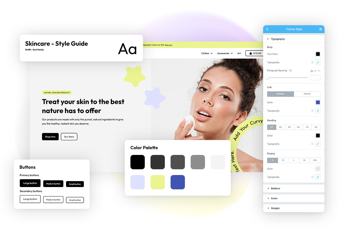 Creative Elements 2.9.14 : Introducing Theme Style and Custom Icons ...